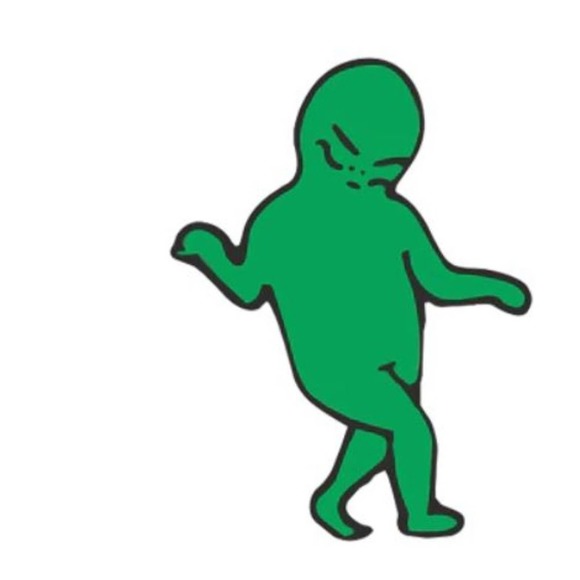 Cute4less2012 | Jewelry | Goofy Walking Alien Pin Brooch | Poshmark